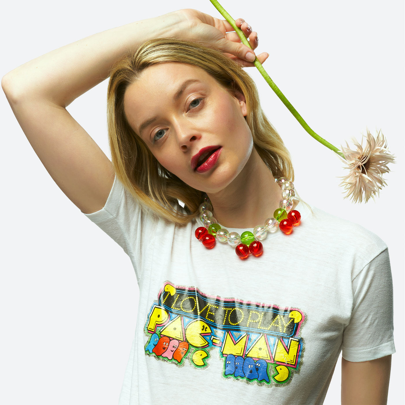 MAXI COLLIER BUBBLE TEA "CHERRY" – La Môme Bijou